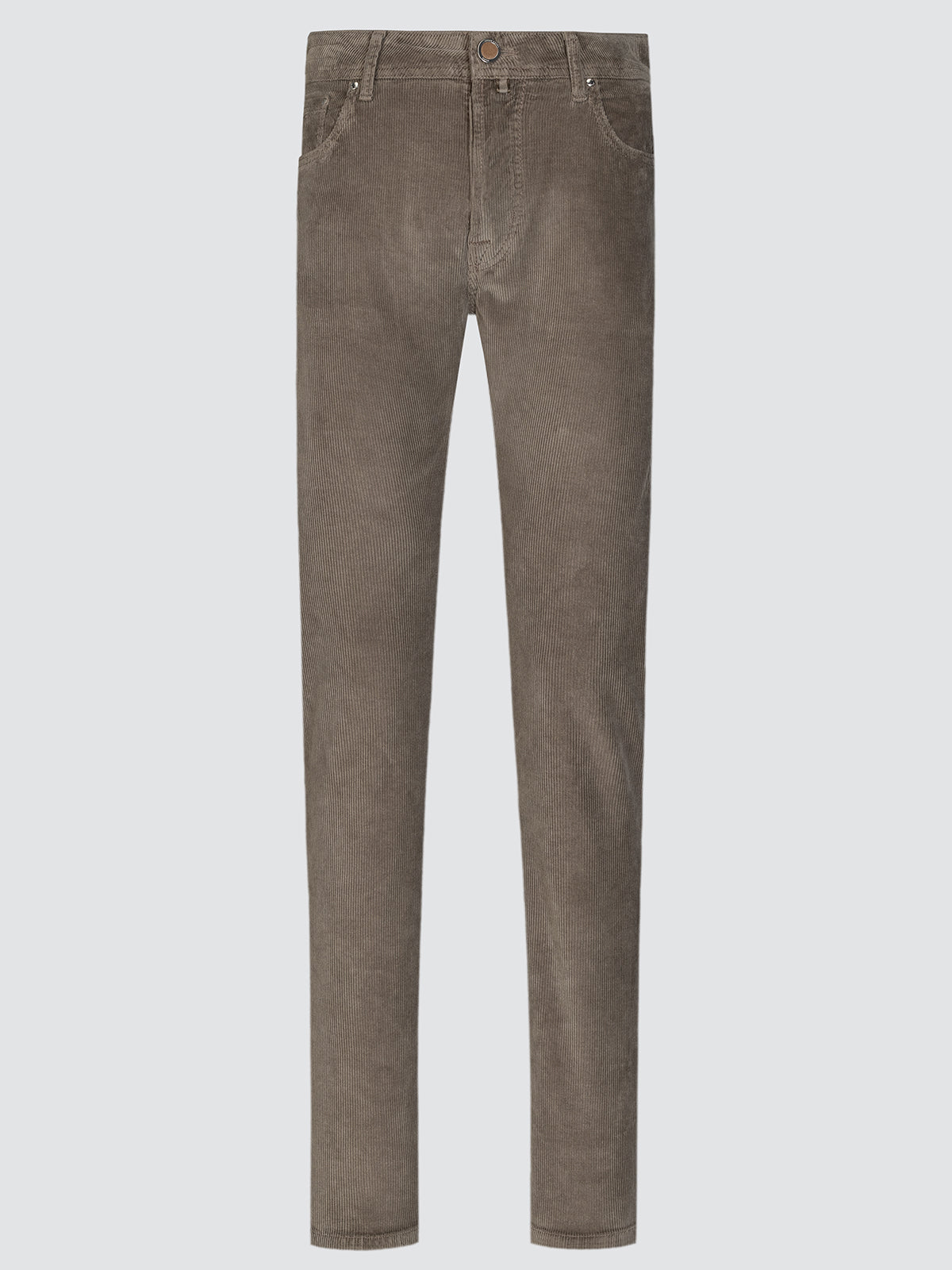 Bard 5 Pocket Pants Taupe Corduroy Cotton Modal Jacob Cohen