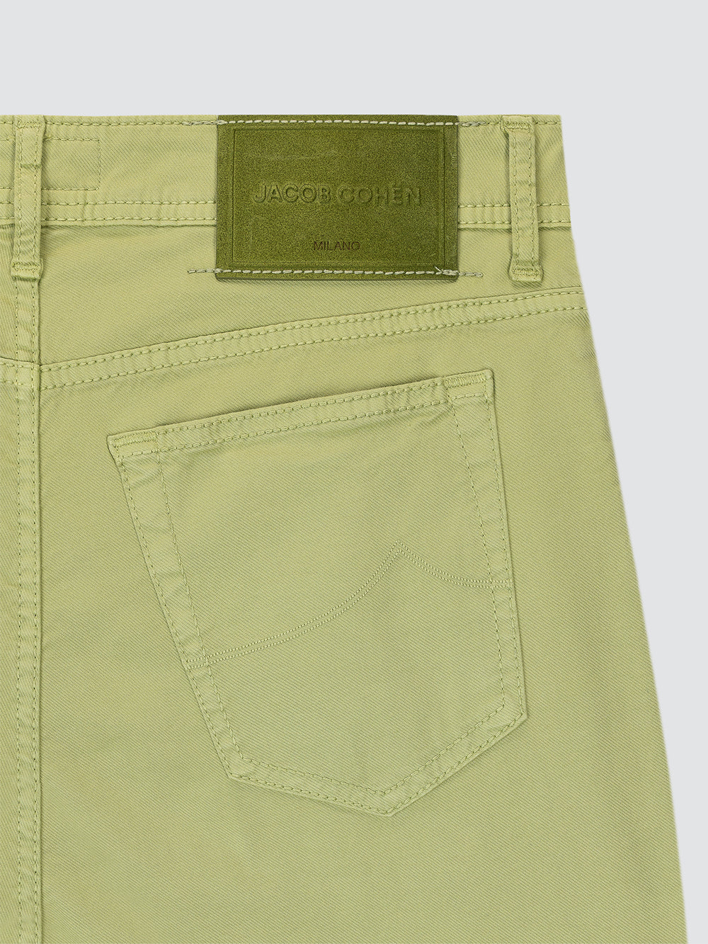 Bard Pants in sage green Stretch Twill