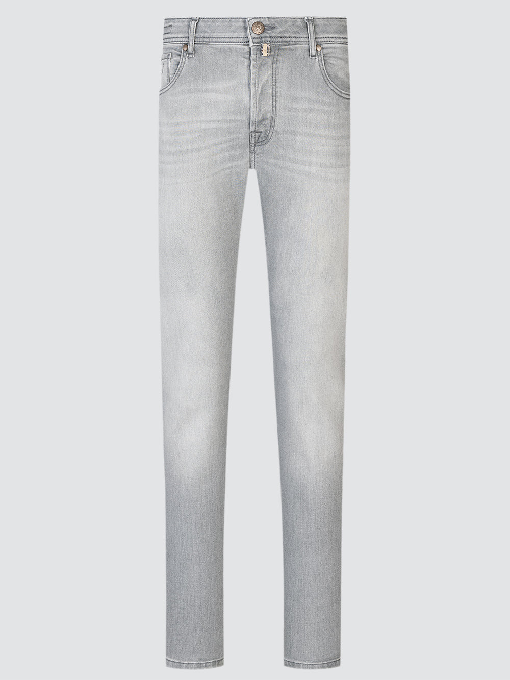 Nick Slim Jeans in light Grey Super Stretch Denim